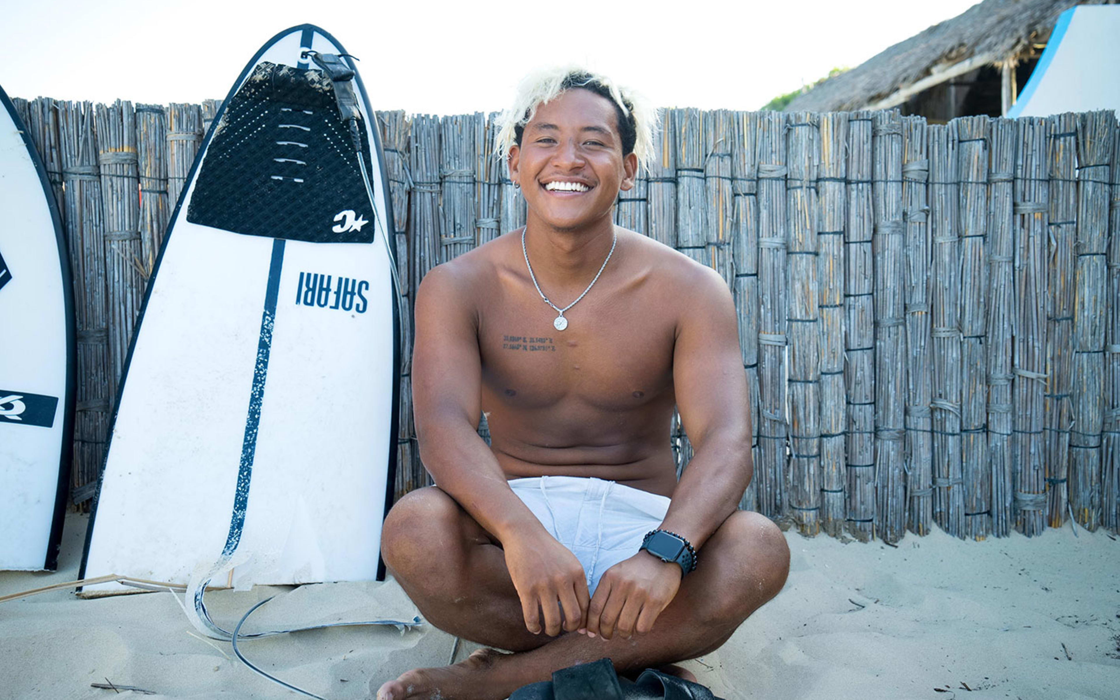 Meet Mozambique’s First Pro Surfer