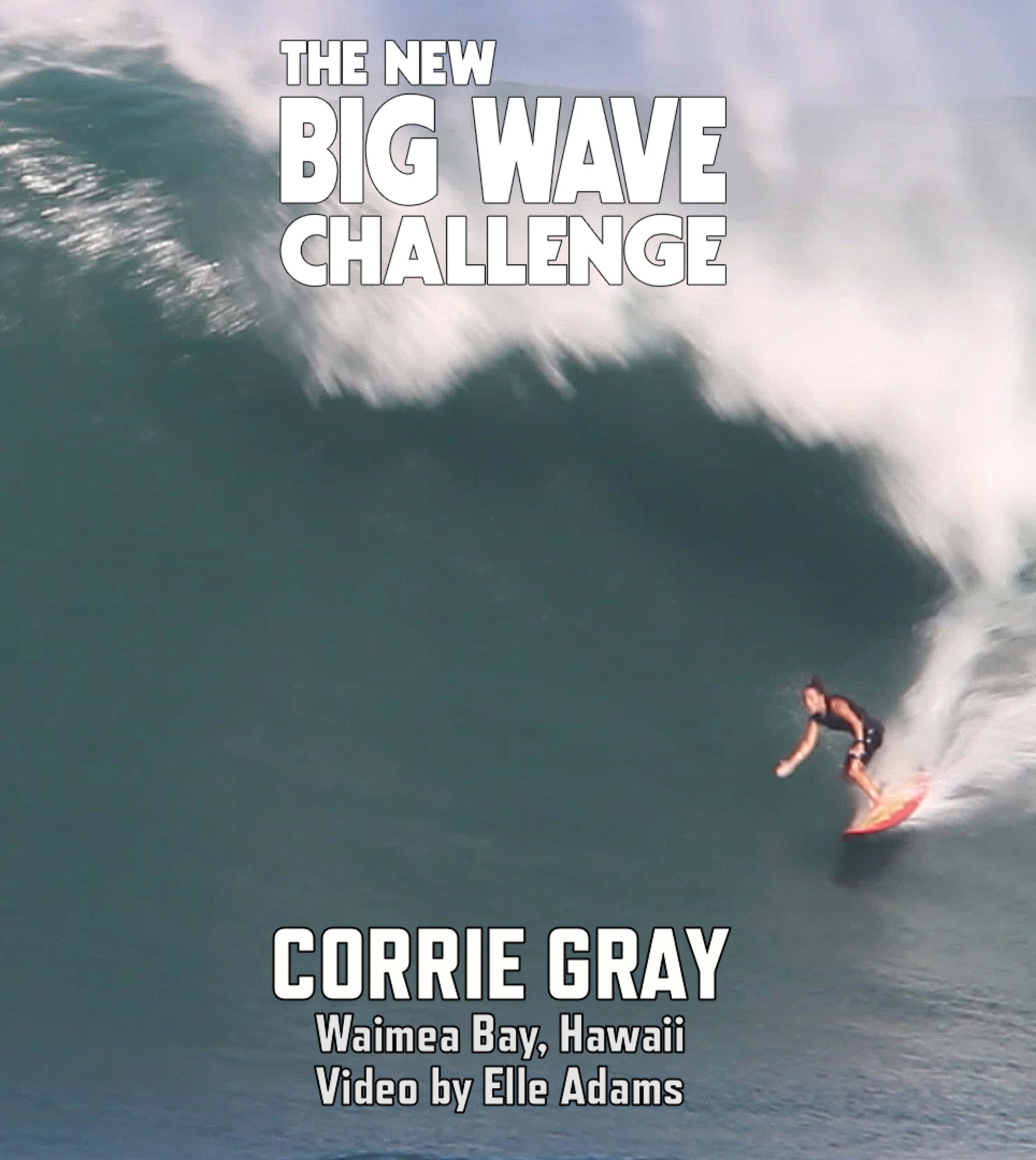 Women Surf Huge Bombs in Latest Big Wave Challenge Clips