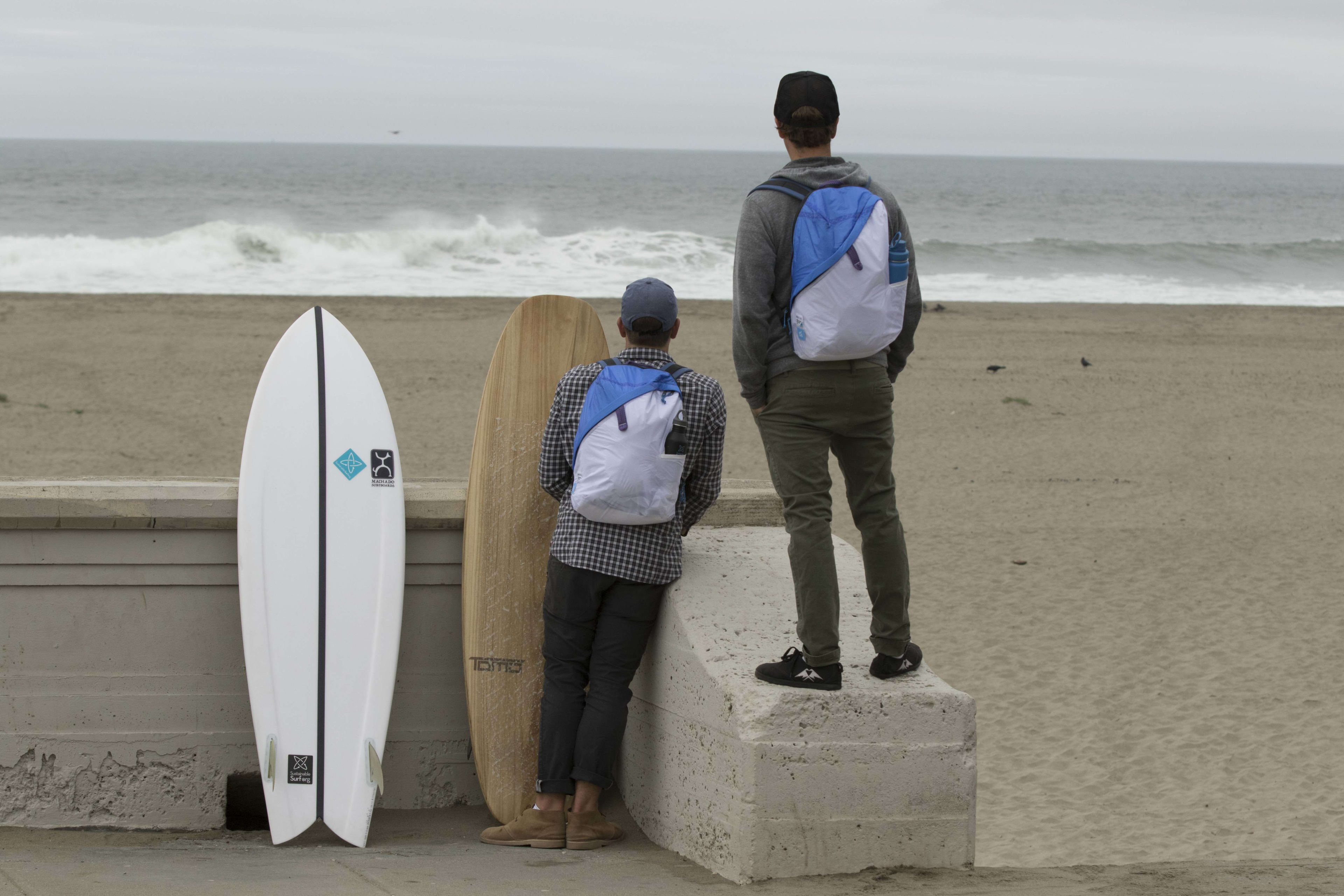 The Deep Blue Bag: The surf adventure bag with a tiny footprint - Surfer