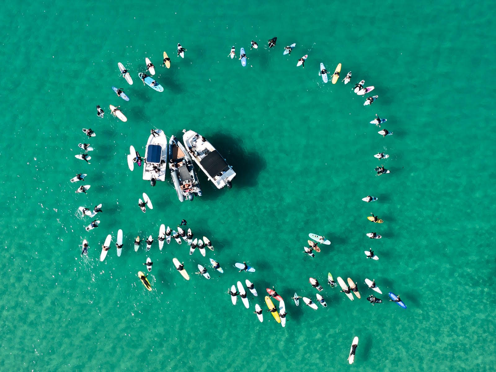 Gallery: Israel's Paddle Out for Peace and Remembrance