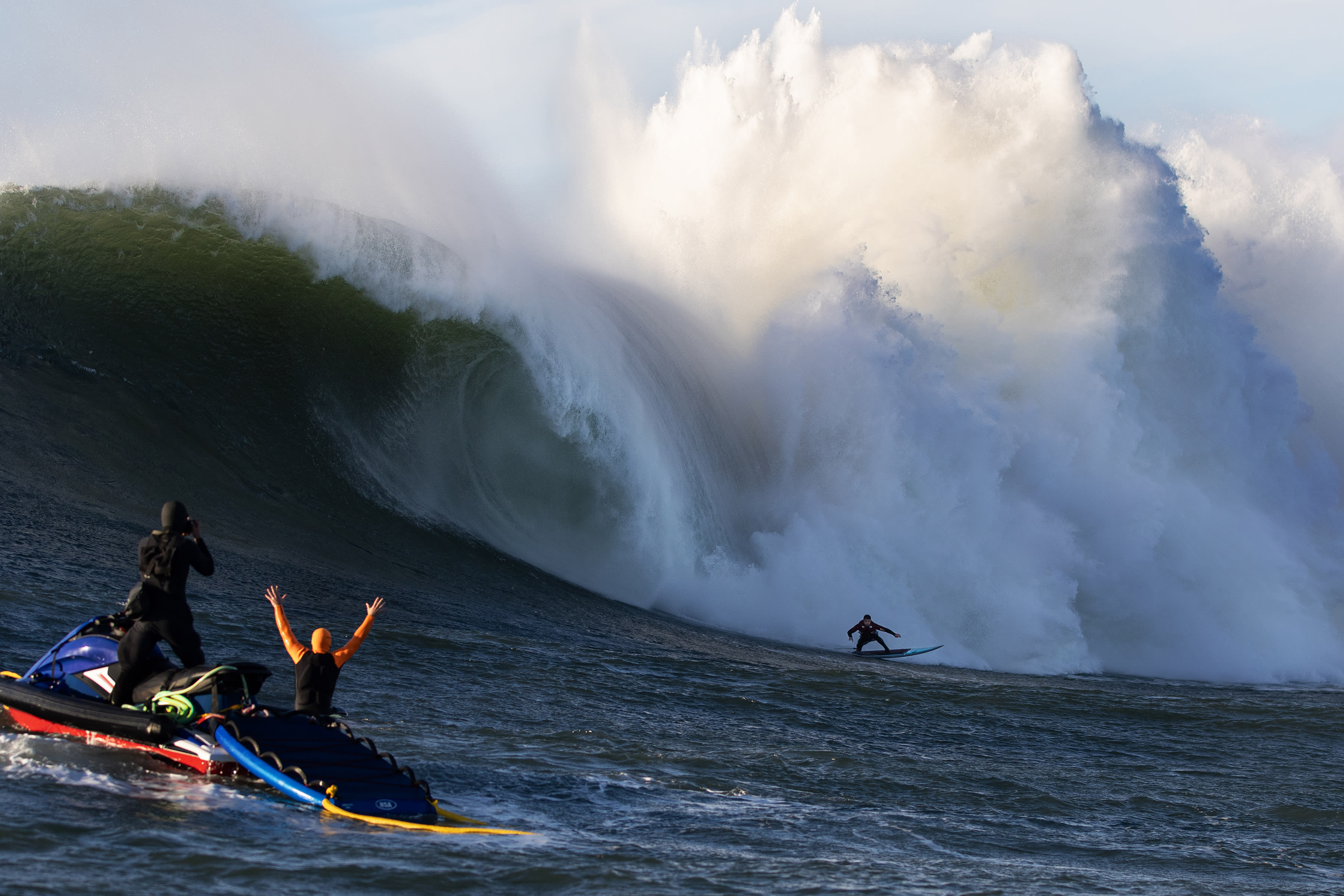 More Giant Maverick's As El Niño Keeps Rolling In Northern California ...