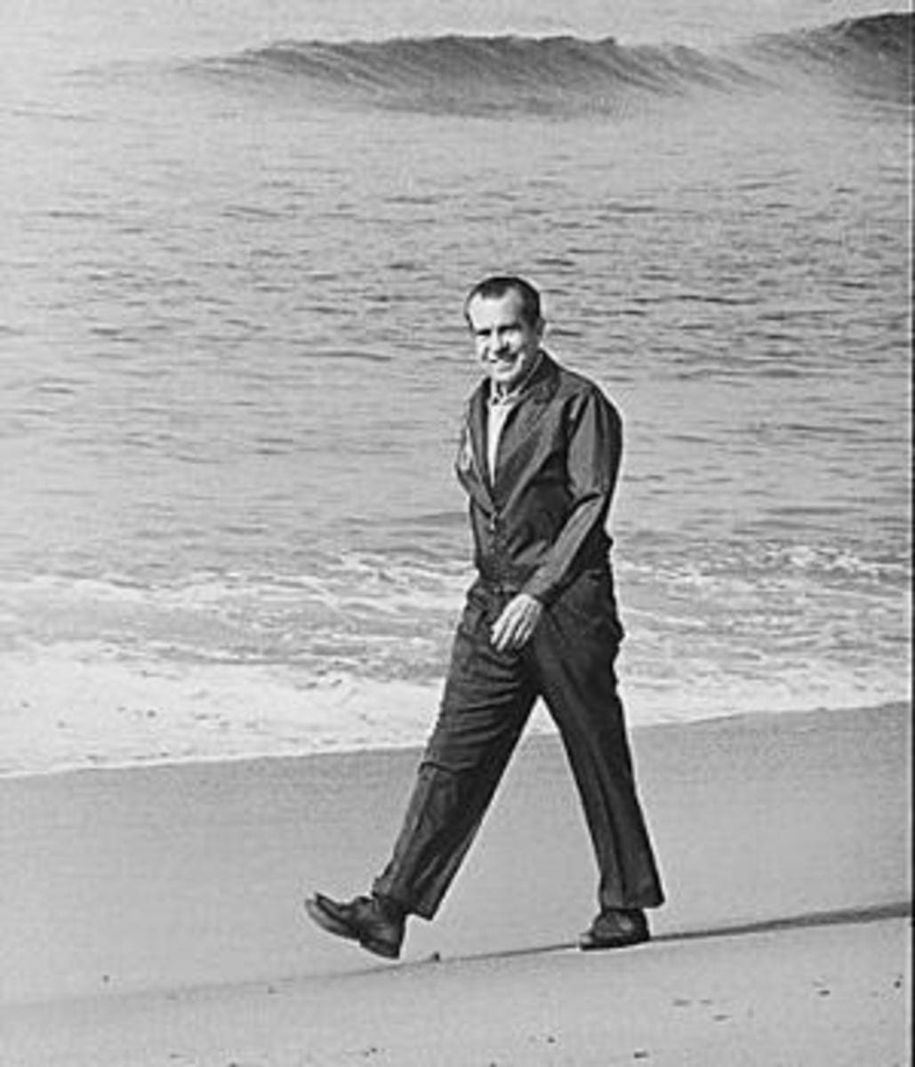 President Richard Nixon's Not-So Covert War On Surfing At Trestles - Surfer