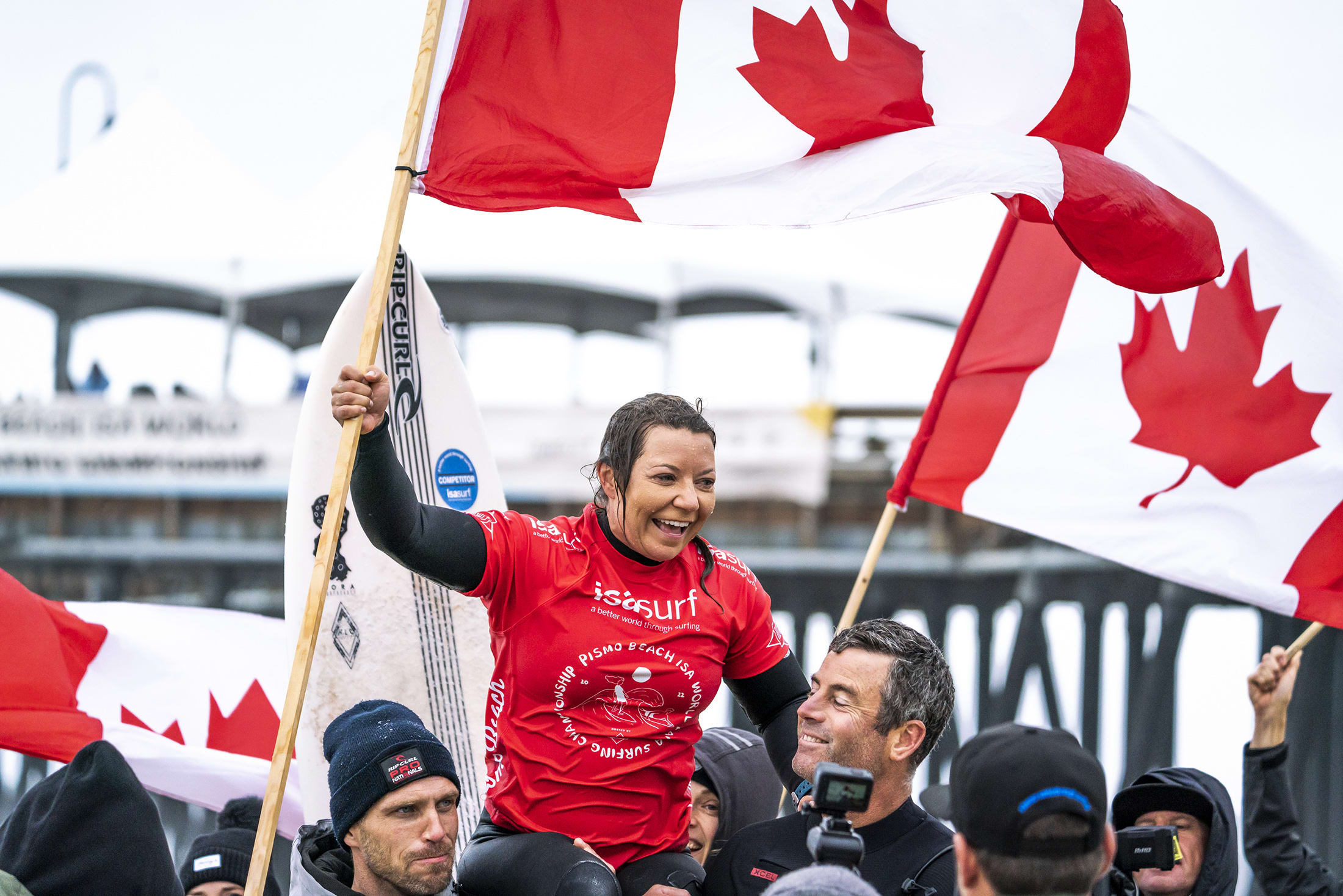 Para Surfing Champ Asks 2028 LA Olympic Committee to Include Parasurfing