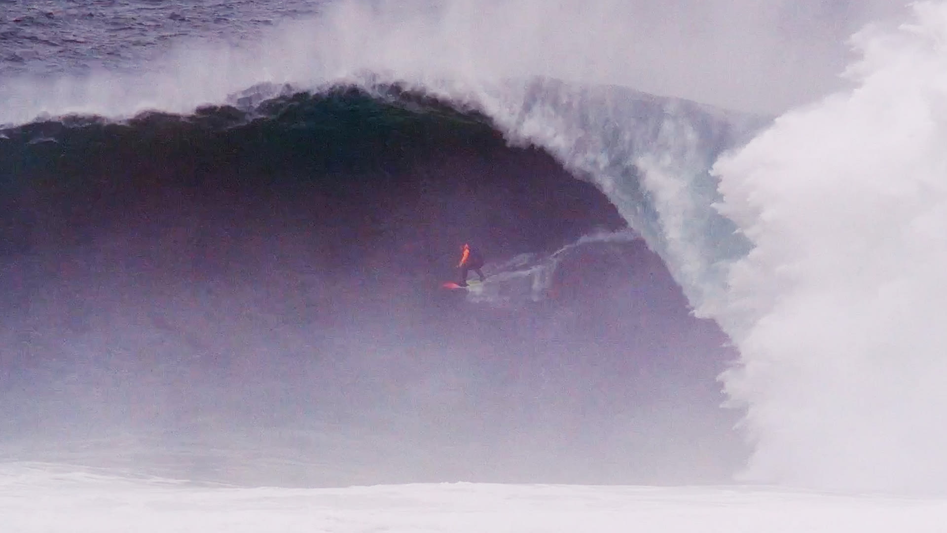 From the Cliff: Jojo Roper’s Burly Mavericks Cover-Up - Surfer