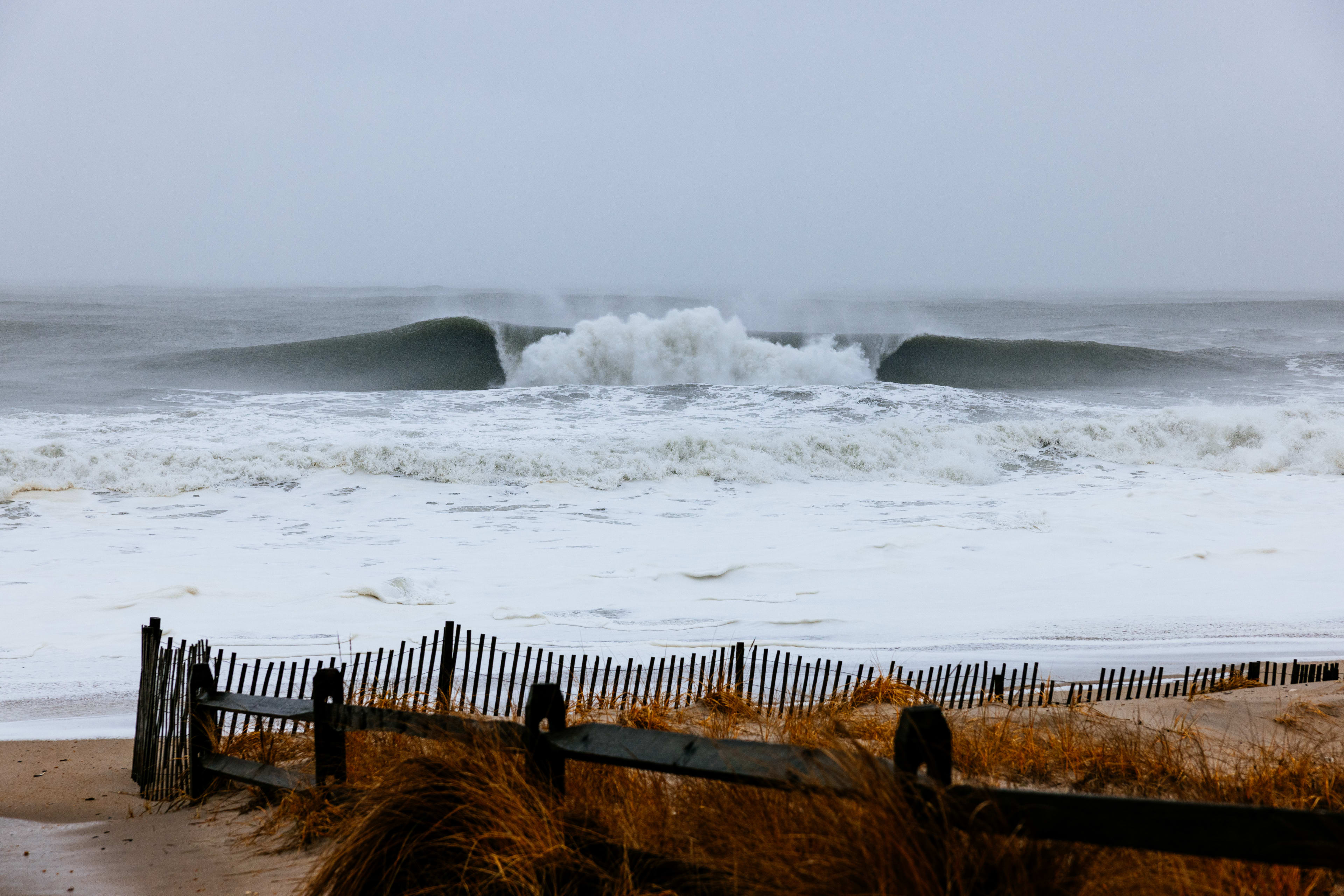 Bomb Cyclone Swell Sends Biggest Swell in Years to New Jersey Shoreline ...